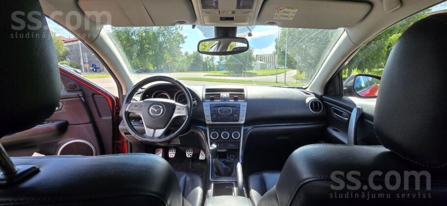 Sarkans Mazda 6 2008 Cēsis, ar dzinēja tilpumu 2.50 L un nobraukumu 255 tūkst. km par 2500 €, foto 19 vietnē AUTOMOTO.COM.LV