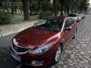 Red Mazda 6 2008 in Riga, with an engine capacity of 2.00 L and mileage of 370 thousand km for 1400 €, photo  on AUTOMOTO.COM.LV