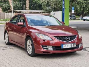 Sarkans Mazda 6 2008 Rīga, ar dzinēja tilpumu 2.00 L un nobraukumu 0 tūkst. km par 1700 €, foto  vietnē AUTOMOTO.COM.LV