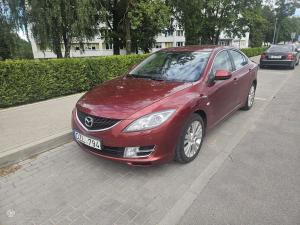 Red Mazda 6 2008 in Kaunas, with an engine capacity of 2.00 L and mileage of 246 thousand km for 3800 €, photo  on AUTOMOTO.COM.LV