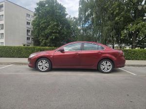 Red Mazda 6 2008 in Kaunas, with an engine capacity of 2.00 L and mileage of 246 thousand km for 3800 €, photo 4 on AUTOMOTO.COM.LV
