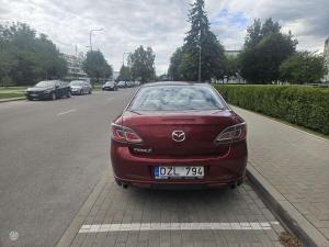 Red Mazda 6 2008 in Kaunas, with an engine capacity of 2.00 L and mileage of 246 thousand km for 3800 €, photo 5 on AUTOMOTO.COM.LV
