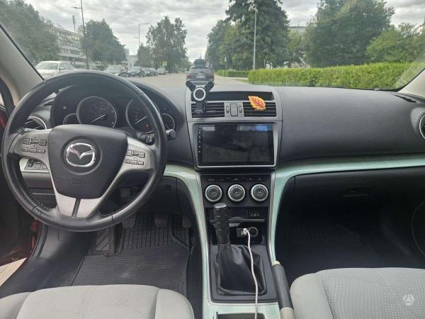 Sarkans Mazda 6 2008 Kauņa, ar dzinēja tilpumu 2.00 L un nobraukumu 246 tūkst. km par 3800 €, foto 7 vietnē AUTOMOTO.COM.LV