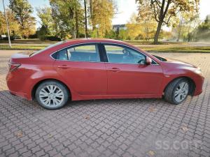 Red Mazda 6 2008 in Rezekne, with an engine capacity of 2.00 L and mileage of 200 thousand km for 1200 €, photo 5 on AUTOMOTO.COM.LV