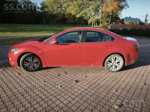 Red Mazda 6 2008 in Rezekne, with an engine capacity of 2.00 L and mileage of 200 thousand km for 1200 €, photo 6 on AUTOMOTO.COM.LV