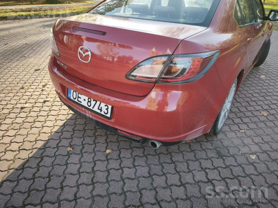 Red Mazda 6 2008 in Rezekne, with an engine capacity of 2.00 L and mileage of 200 thousand km for 1200 €, photo 9 on AUTOMOTO.COM.LV