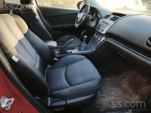 Red Mazda 6 2008 in Rezekne, with an engine capacity of 2.00 L and mileage of 200 thousand km for 1200 €, photo 12 on AUTOMOTO.COM.LV