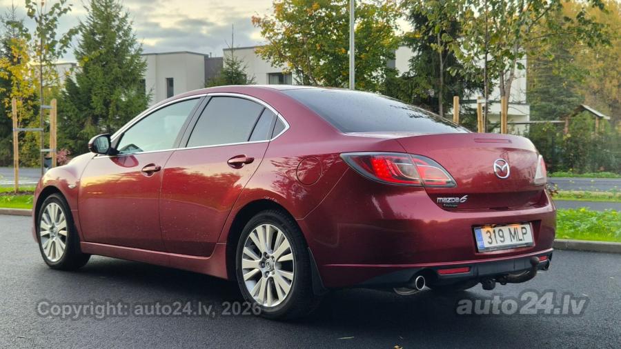 Sarkans Mazda 6 2008 Tallina, ar dzinēja tilpumu 2.00 L un nobraukumu 200 tūkst. km par 2999 €, foto 5 vietnē AUTOMOTO.COM.LV
