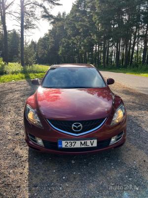 Red Mazda 6 2009 in Tallinn, with an engine capacity of 2.00 L and mileage of 316 thousand km for 890 €, photo 4 on AUTOMOTO.COM.LV