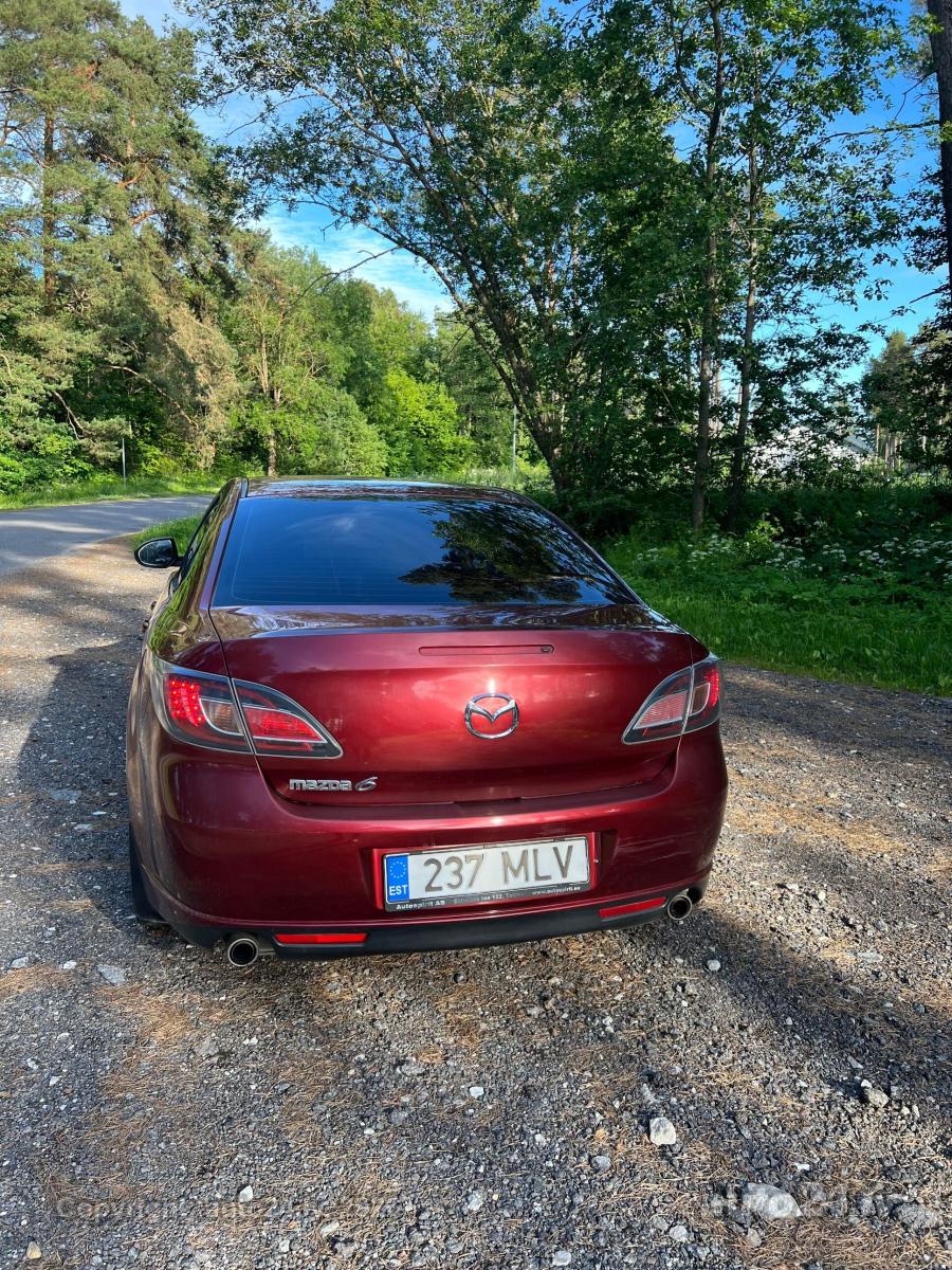 Red Mazda 6 2009 in Tallinn, with an engine capacity of 2.00 L and mileage of 316 thousand km for 890 €, photo 5 on AUTOMOTO.COM.LV