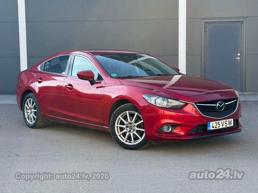 Red Mazda 6 2013 in Tallinn, with an engine capacity of 2.20 L and mileage of 190 thousand km for 6990 €, photo 2 on AUTOMOTO.COM.LV