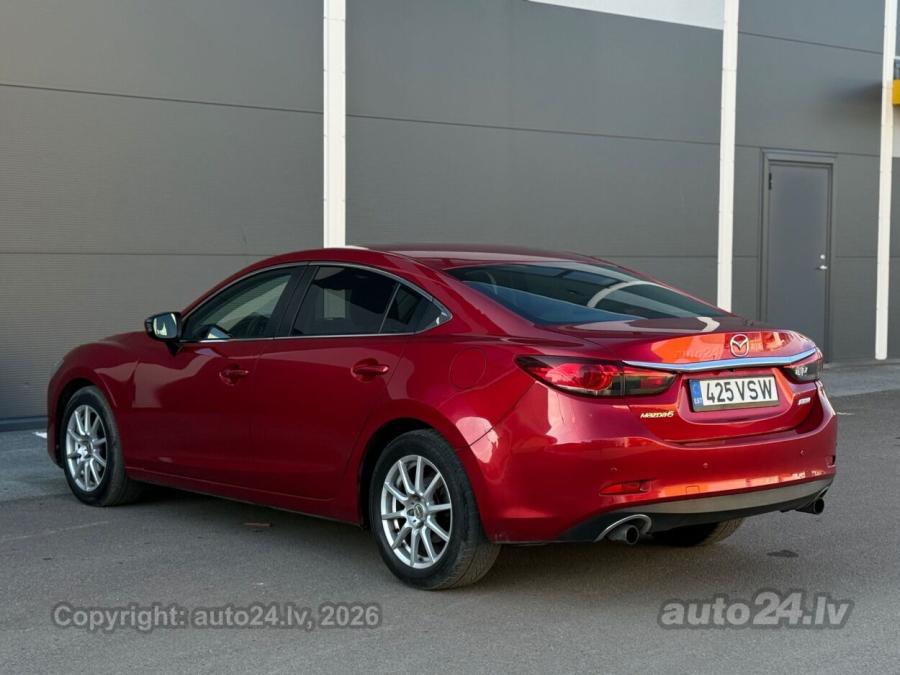 Red Mazda 6 2013 in Tallinn, with an engine capacity of 2.20 L and mileage of 190 thousand km for 6990 €, photo 3 on AUTOMOTO.COM.LV