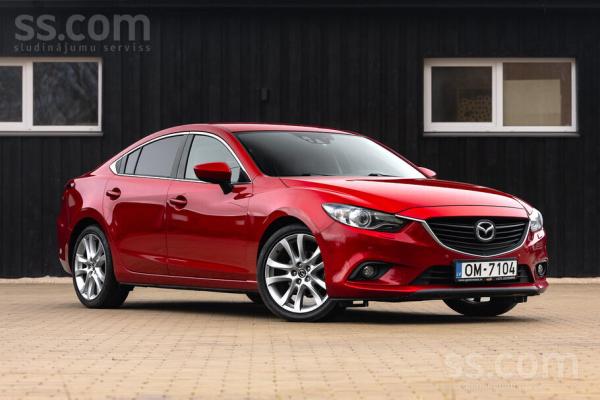 Red Mazda 6 2013 in Jelgava, with an engine capacity of 2.00 L and mileage of 128 thousand km for 9900 €, photo 2 on AUTOMOTO.COM.LV
