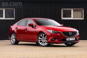 Red Mazda 6 2013 in Jelgava, with an engine capacity of 2.00 L and mileage of 128 thousand km for 9900 €, photo 3 on AUTOMOTO.COM.LV