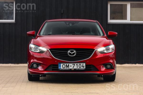 Red Mazda 6 2013 in Jelgava, with an engine capacity of 2.00 L and mileage of 128 thousand km for 9900 €, photo 3 on AUTOMOTO.COM.LV