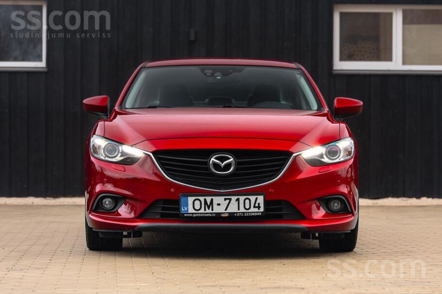 Red Mazda 6 2013 in Jelgava, with an engine capacity of 2.00 L and mileage of 128 thousand km for 9900 €, photo 4 on AUTOMOTO.COM.LV