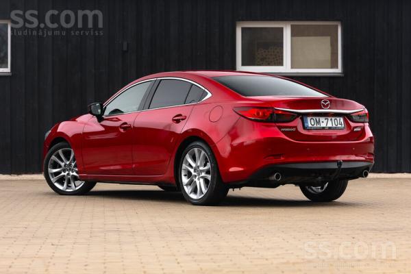 Red Mazda 6 2013 in Jelgava, with an engine capacity of 2.00 L and mileage of 128 thousand km for 9900 €, photo 4 on AUTOMOTO.COM.LV