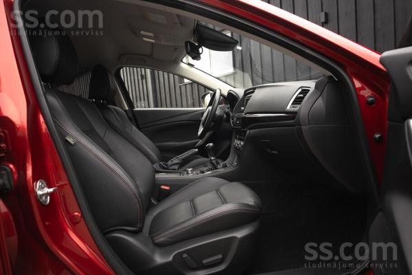 Red Mazda 6 2013 in Jelgava, with an engine capacity of 2.00 L and mileage of 128 thousand km for 9900 €, photo 9 on AUTOMOTO.COM.LV