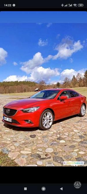 Red Mazda 6 2013 in Druskininkai, with an engine capacity of 2.20 L and mileage of 254 thousand km for 2400 €, photo 3 on AUTOMOTO.COM.LV