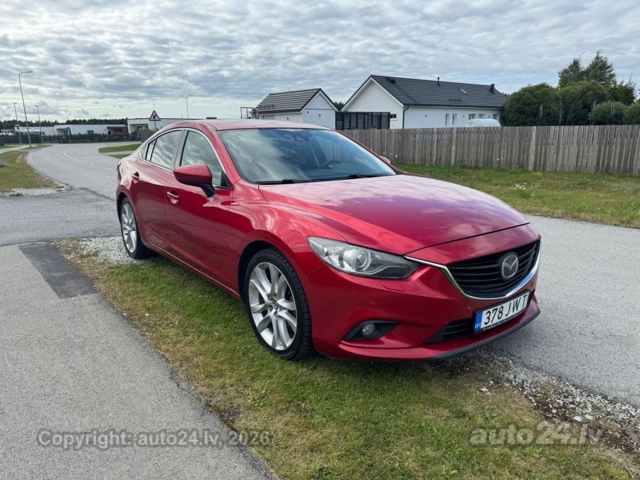 Sarkans Mazda 6 2013 Tallina, ar dzinēja tilpumu 2.20 L un nobraukumu 301 tūkst. km par 6499 €, foto 1 vietnē AUTOMOTO.COM.LV