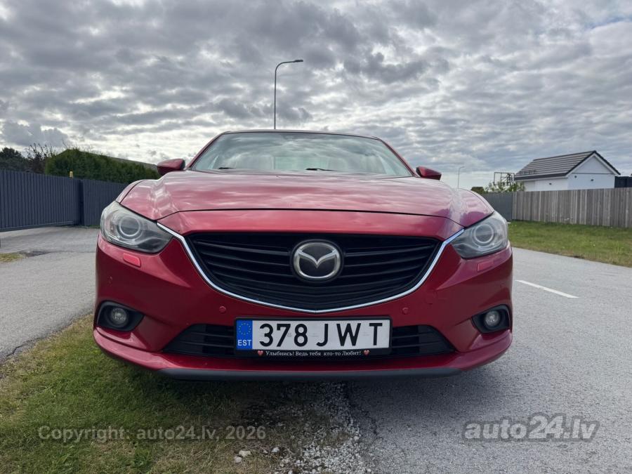 Sarkans Mazda 6 2013 Tallina, ar dzinēja tilpumu 2.20 L un nobraukumu 301 tūkst. km par 6499 €, foto 3 vietnē AUTOMOTO.COM.LV