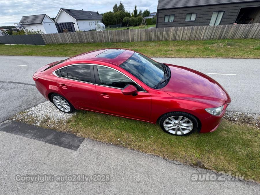Sarkans Mazda 6 2013 Tallina, ar dzinēja tilpumu 2.20 L un nobraukumu 301 tūkst. km par 6499 €, foto 5 vietnē AUTOMOTO.COM.LV