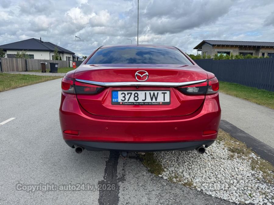 Sarkans Mazda 6 2013 Tallina, ar dzinēja tilpumu 2.20 L un nobraukumu 301 tūkst. km par 6499 €, foto 7 vietnē AUTOMOTO.COM.LV