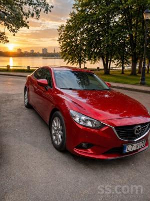 Sarkans Mazda 6 2013 Rīga, ar dzinēja tilpumu 2.00 L un nobraukumu 194 tūkst. km par 6500 €, foto 3 vietnē AUTOMOTO.COM.LV