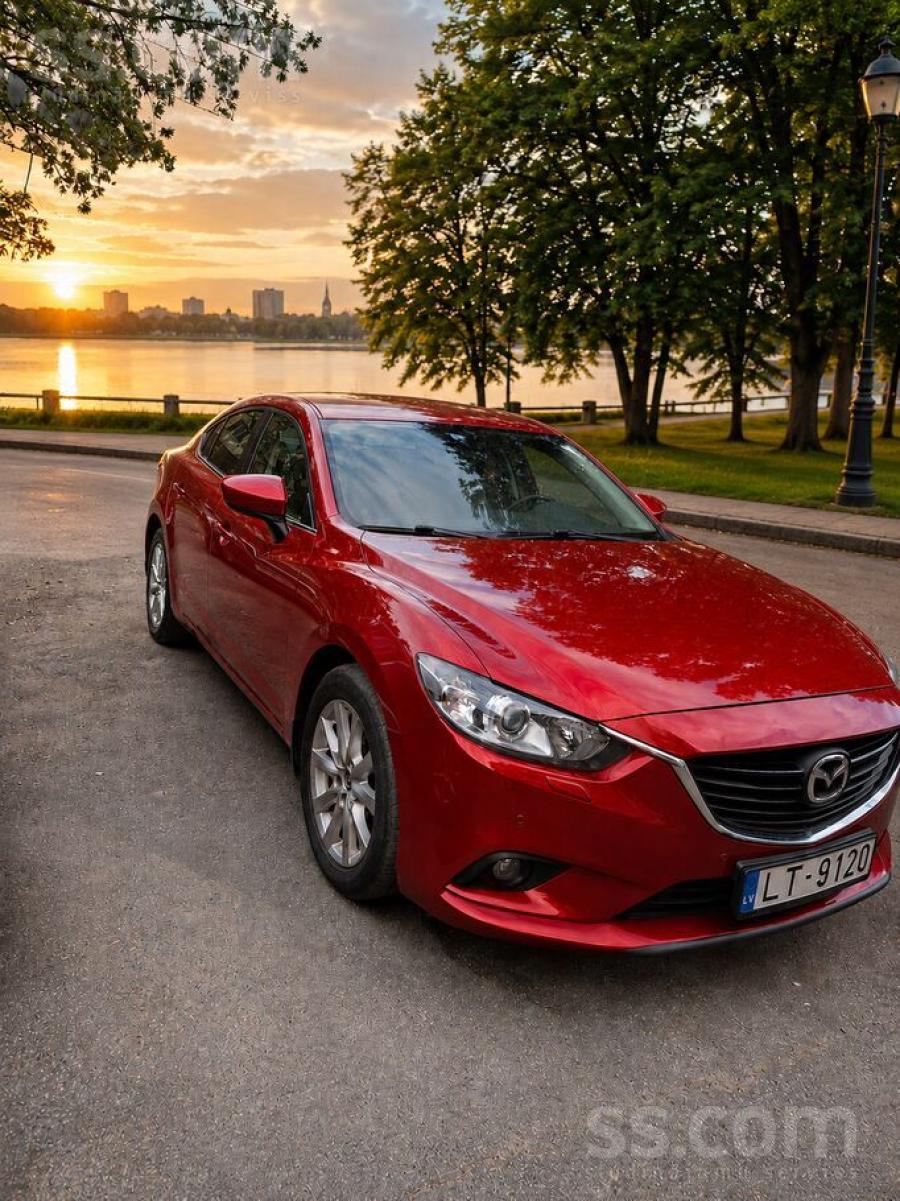 Sarkans Mazda 6 2013 Rīga, ar dzinēja tilpumu 2.00 L un nobraukumu 194 tūkst. km par 6500 €, foto 3 vietnē AUTOMOTO.COM.LV