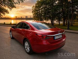Sarkans Mazda 6 2013 Rīga, ar dzinēja tilpumu 2.00 L un nobraukumu 194 tūkst. km par 6500 €, foto 5 vietnē AUTOMOTO.COM.LV