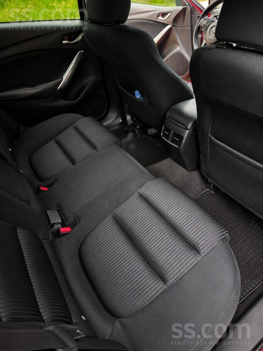 Sarkans Mazda 6 2013 Rīga, ar dzinēja tilpumu 2.00 L un nobraukumu 194 tūkst. km par 6500 €, foto 9 vietnē AUTOMOTO.COM.LV