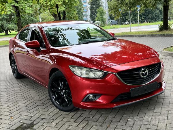 Sarkans Mazda 6 2013 Rīga, ar dzinēja tilpumu 2.20 L un nobraukumu 0 tūkst. km par 2800 €, foto 1 vietnē AUTOMOTO.COM.LV