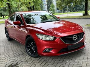 Красный Мазда 6 2013 в Рига, объемом двигателя 2.20 л и пробегом 0 тыс. км за 2800 €, фото  на AUTOMOTO.COM.LV
