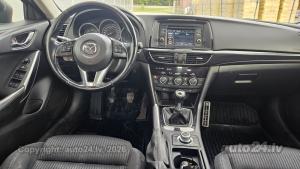 Sarkans Mazda 6 2013 Tartu, ar dzinēja tilpumu 2.20 L un nobraukumu 281 tūkst. km par 4999 €, foto 4 vietnē AUTOMOTO.COM.LV