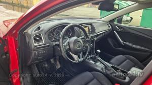 Sarkans Mazda 6 2013 Tartu, ar dzinēja tilpumu 2.20 L un nobraukumu 281 tūkst. km par 4999 €, foto 5 vietnē AUTOMOTO.COM.LV
