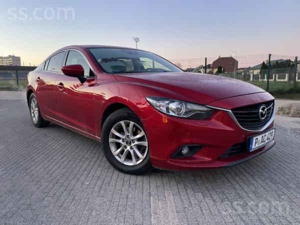 Sarkans Mazda 6 2014 Rīga, ar dzinēja tilpumu 2.20 L un nobraukumu 227 tūkst. km par 5650 €, foto 1 vietnē AUTOMOTO.COM.LV