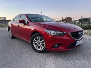 Red Mazda 6 2014 in Riga, with an engine capacity of 2.20 L and mileage of 227 thousand km for 5650 €, photo  on AUTOMOTO.COM.LV