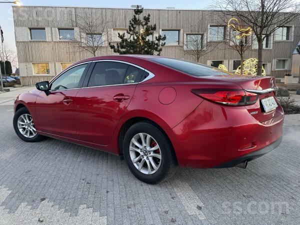 Sarkans Mazda 6 2014 Rīga, ar dzinēja tilpumu 2.20 L un nobraukumu 227 tūkst. km par 5650 €, foto 2 vietnē AUTOMOTO.COM.LV