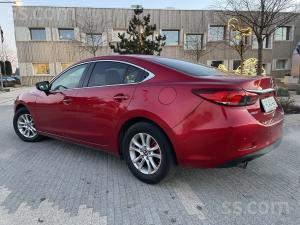 Red Mazda 6 2014 in Riga, with an engine capacity of 2.20 L and mileage of 227 thousand km for 5650 €, photo 2 on AUTOMOTO.COM.LV