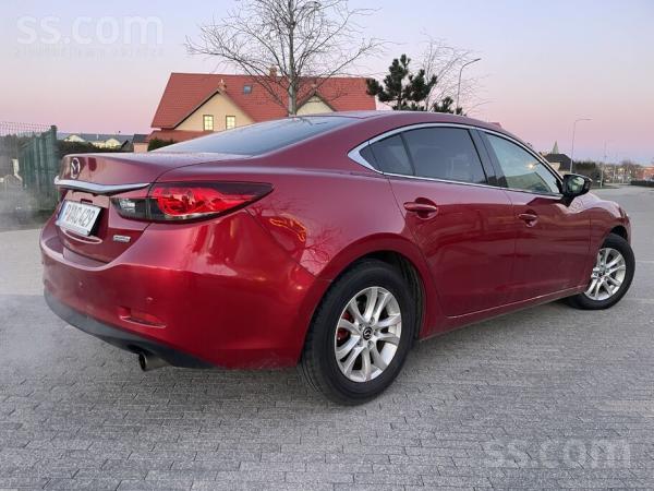 Sarkans Mazda 6 2014 Rīga, ar dzinēja tilpumu 2.20 L un nobraukumu 227 tūkst. km par 5650 €, foto 3 vietnē AUTOMOTO.COM.LV