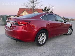 Red Mazda 6 2014 in Riga, with an engine capacity of 2.20 L and mileage of 227 thousand km for 5650 €, photo 3 on AUTOMOTO.COM.LV