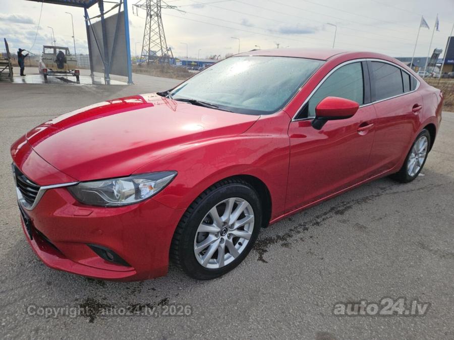 Red Mazda 6 2014 in Tartu, with an engine capacity of 2.20 L and mileage of 230 thousand km for 7790 €, photo 1 on AUTOMOTO.COM.LV