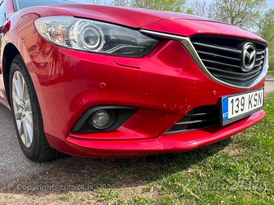Sarkans Mazda 6 2014 Rakvere, ar dzinēja tilpumu 2.20 L un nobraukumu 250 tūkst. km par 5599 €, foto 5 vietnē AUTOMOTO.COM.LV