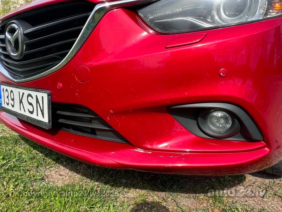 Sarkans Mazda 6 2014 Rakvere, ar dzinēja tilpumu 2.20 L un nobraukumu 250 tūkst. km par 5599 €, foto 12 vietnē AUTOMOTO.COM.LV