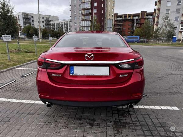 Sarkans Mazda 6 2015 Kauņa, ar dzinēja tilpumu 2.19 L un nobraukumu 150 tūkst. km par 8500 €, foto 6 vietnē AUTOMOTO.COM.LV