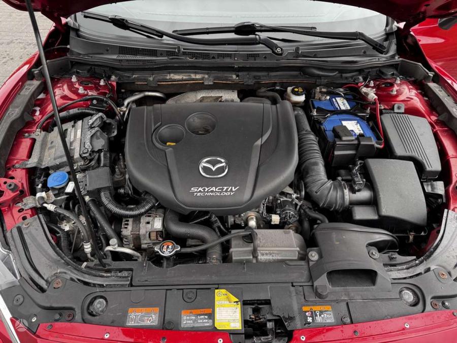 Red Mazda 6 2015 in Kaunas, with an engine capacity of 2.19 L and mileage of 150 thousand km for 8500 €, photo 7 on AUTOMOTO.COM.LV