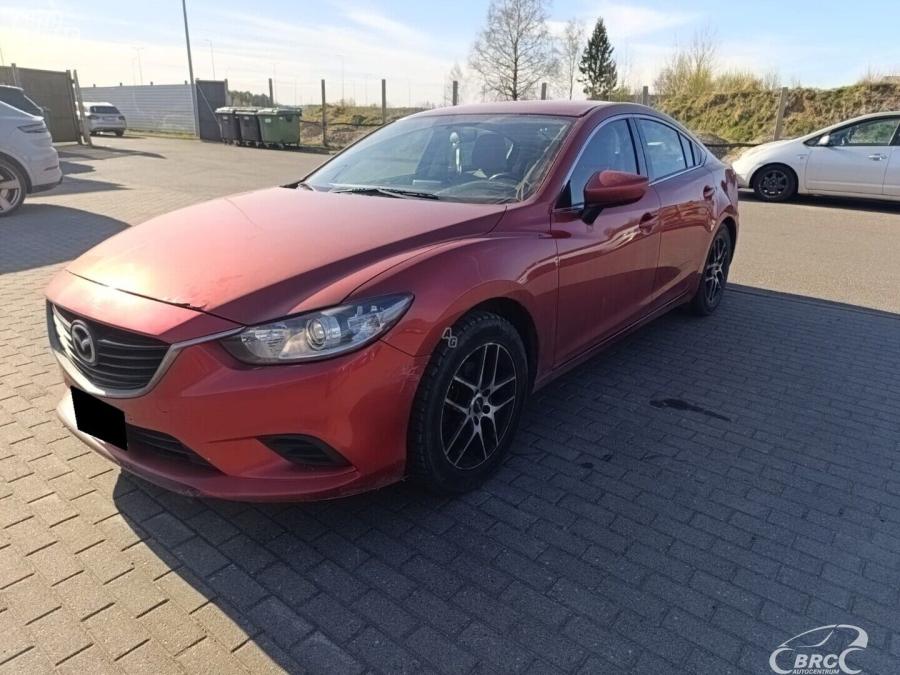 Sarkans Mazda 6 2016 Avižieniai, ar dzinēja tilpumu 2.50 L un nobraukumu 126 tūkst. km par 4900 €, foto 1 vietnē AUTOMOTO.COM.LV