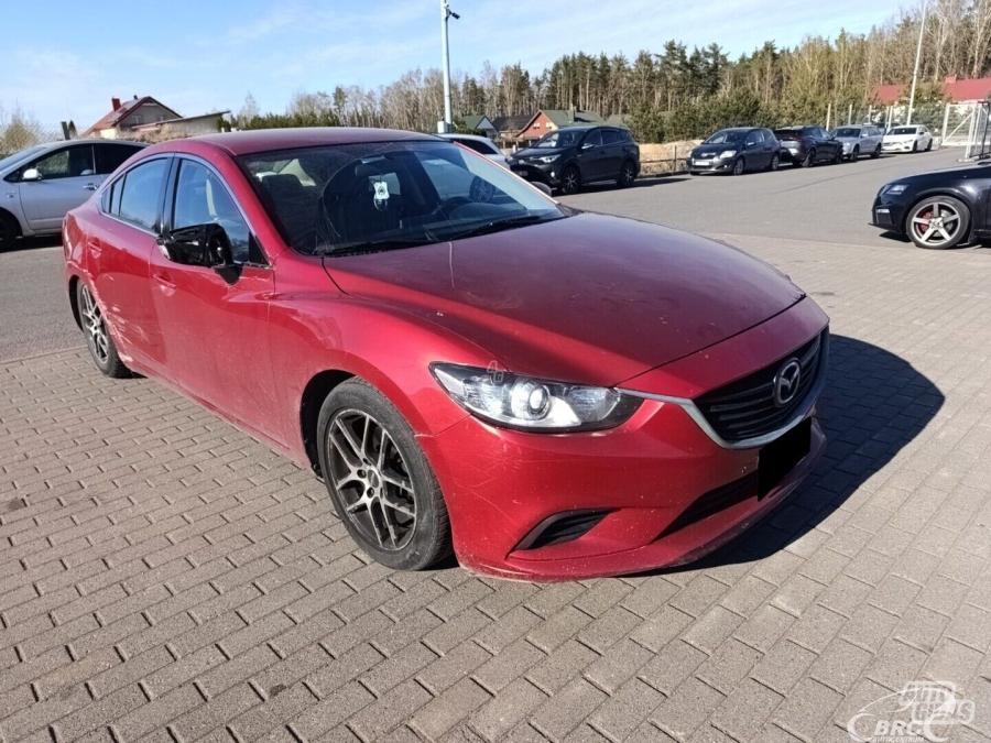 Sarkans Mazda 6 2016 Avižieniai, ar dzinēja tilpumu 2.50 L un nobraukumu 126 tūkst. km par 4900 €, foto 8 vietnē AUTOMOTO.COM.LV