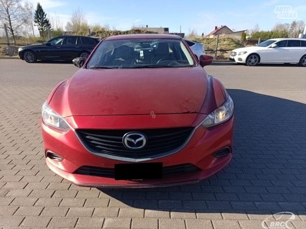 Red Mazda 6 2016 in Avizieniai, with an engine capacity of 2.50 L and mileage of 126 thousand km for 4900 €, photo 8 on AUTOMOTO.COM.LV