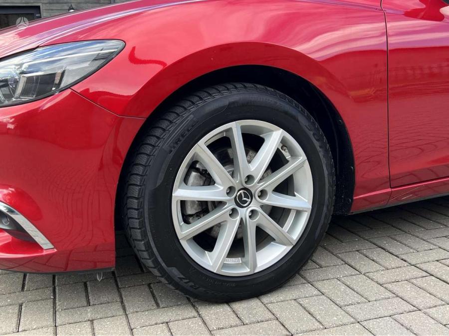 Sarkans Mazda 6 2016 Kėdainiai, ar dzinēja tilpumu 2.19 L un nobraukumu 197 tūkst. km par 9650 €, foto 14 vietnē AUTOMOTO.COM.LV